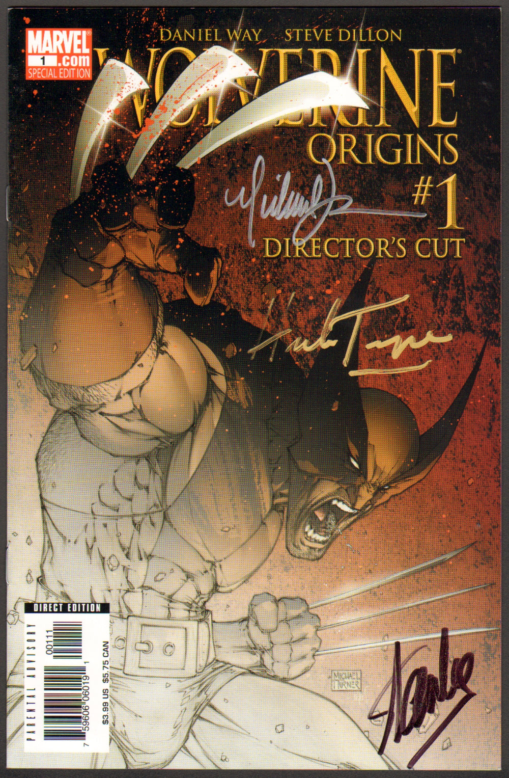 Wolverine: Origins (Director's Cut) #1 Comic Book (EX) 2006 Signed by ...
