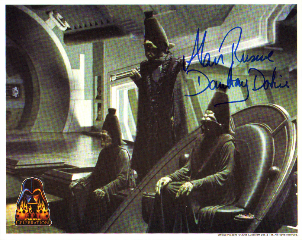 Alan Ruscoe as Daultay Dofine in Star Wars Episode I: The Phantom Mena ...