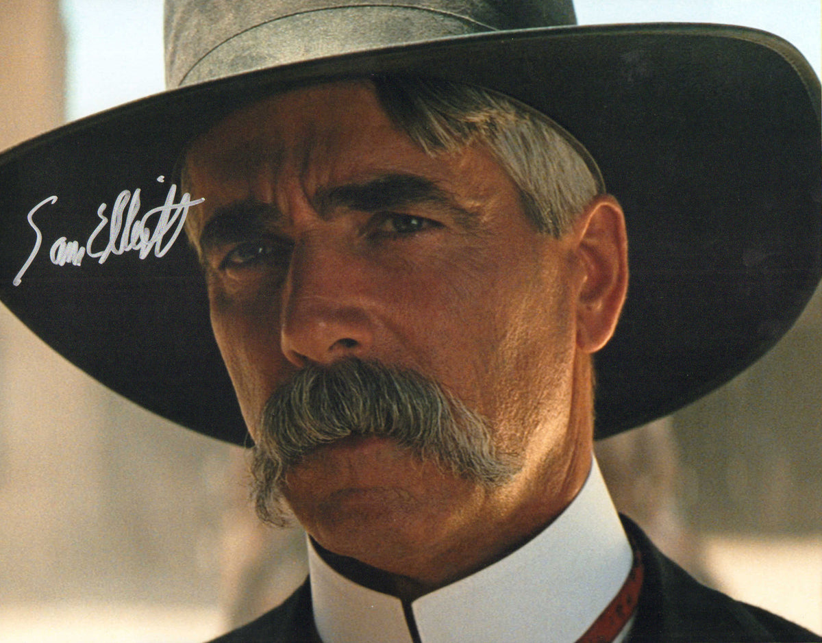 Sam Elliot as Virgil Earp in Tombstone Signed 11x14 Photo – SWAU Auction