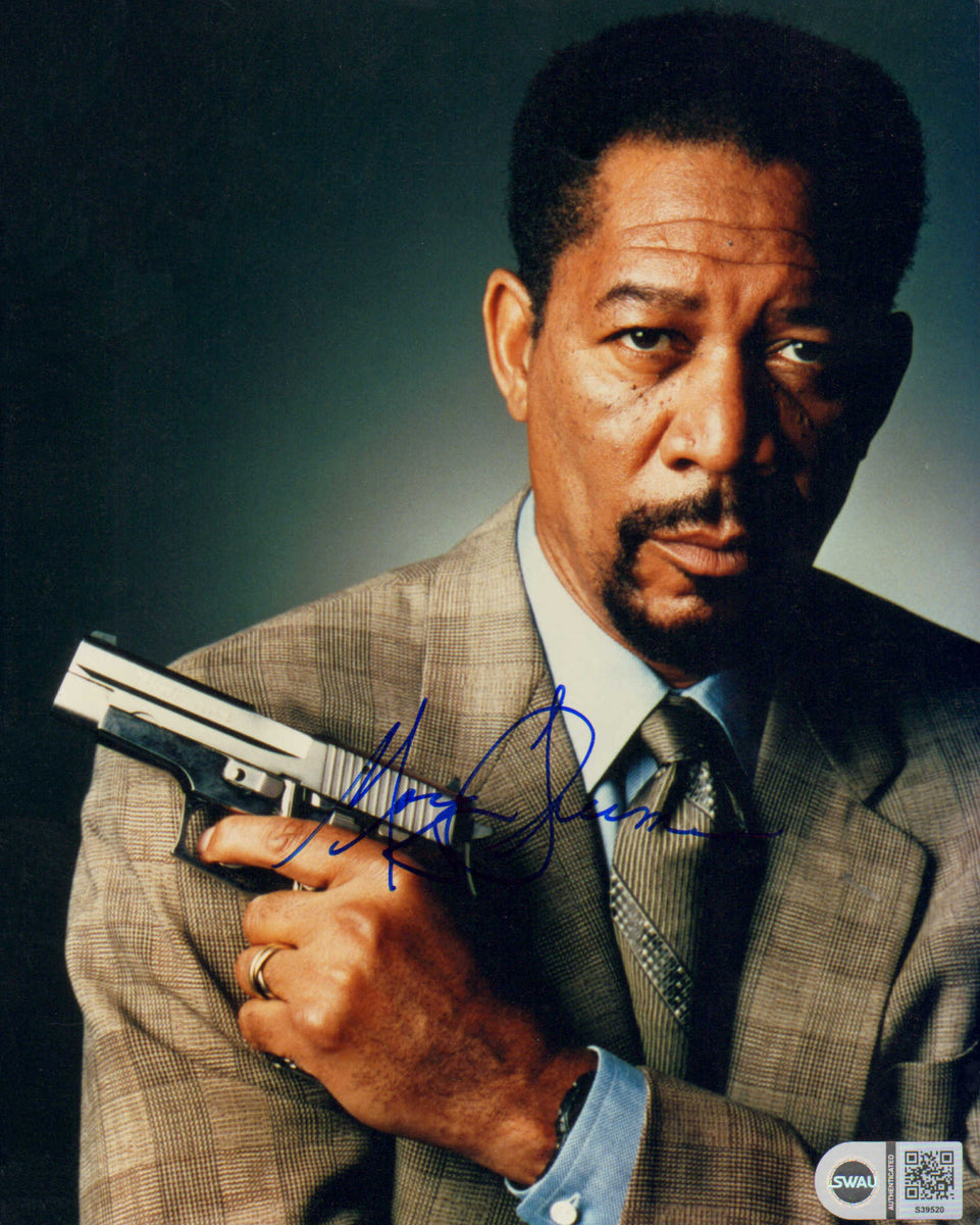 Morgan Freeman as Dr. Alex Cross from Kiss the Girls (SWAU) Signed 8x1 ...