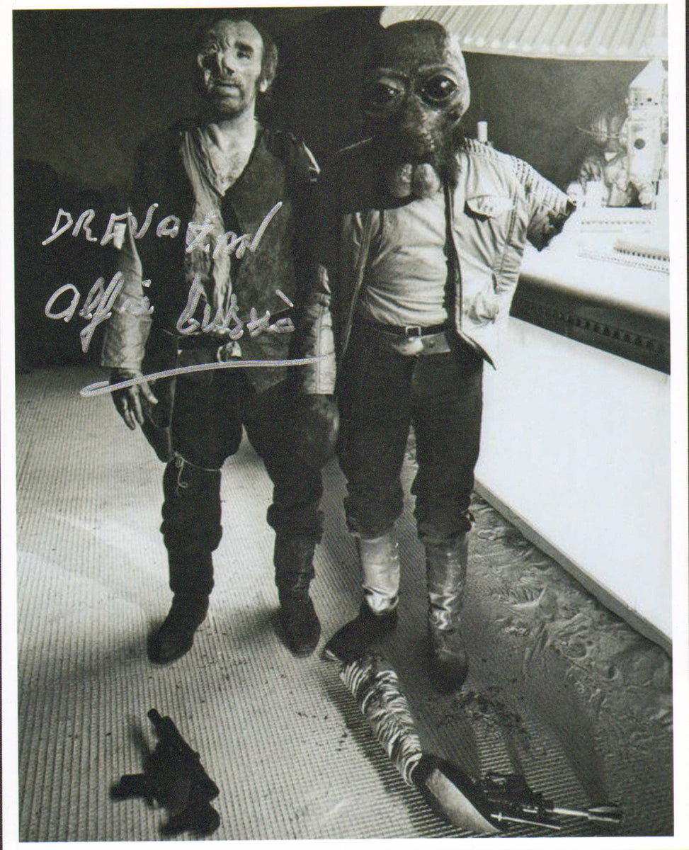 Alfie Curtis as Dr. Evazan Behind the Scenes Makeup Chair in Star Wars ...