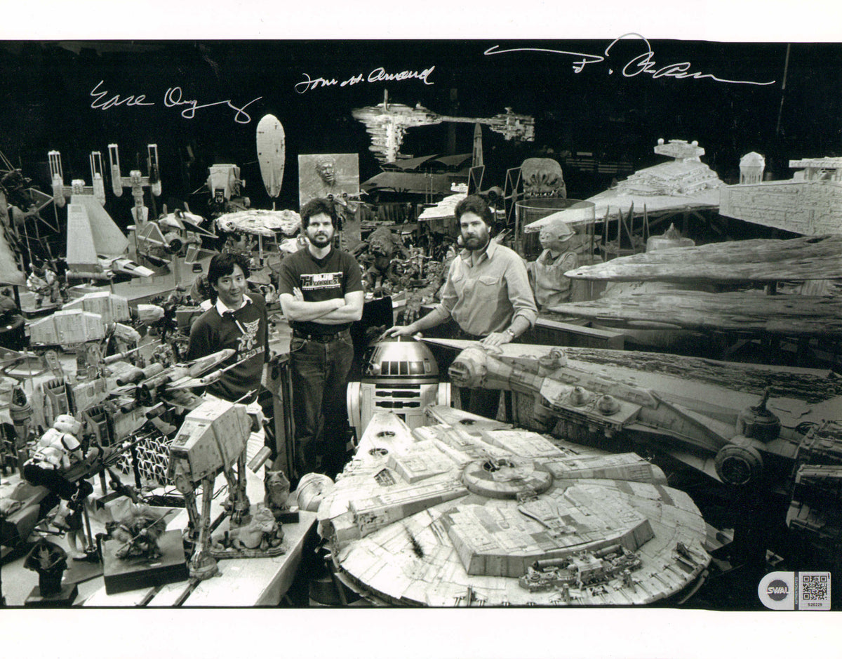 Tom St. Amand, Ease Owyueng, and Jeff Mann as Visual Effects Artists i ...