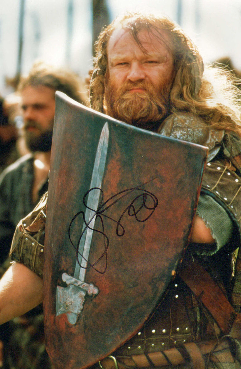 Brendan Gleeson as Hamish Campbell in Braveheart Signed 8x12 Photo ...