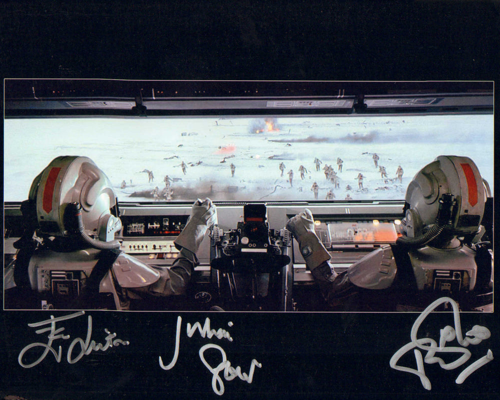 Star Wars: The Empire Strikes Back AT-AT Drivers 8x10 Photo Signed by ...