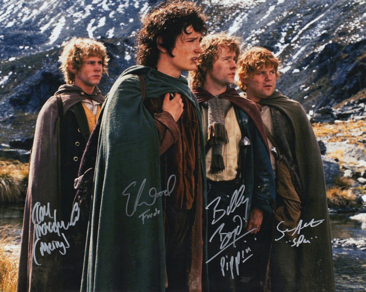 The Lord of the Rings: The Fellowship of the Ring Hobbits 16x20 Photo ...