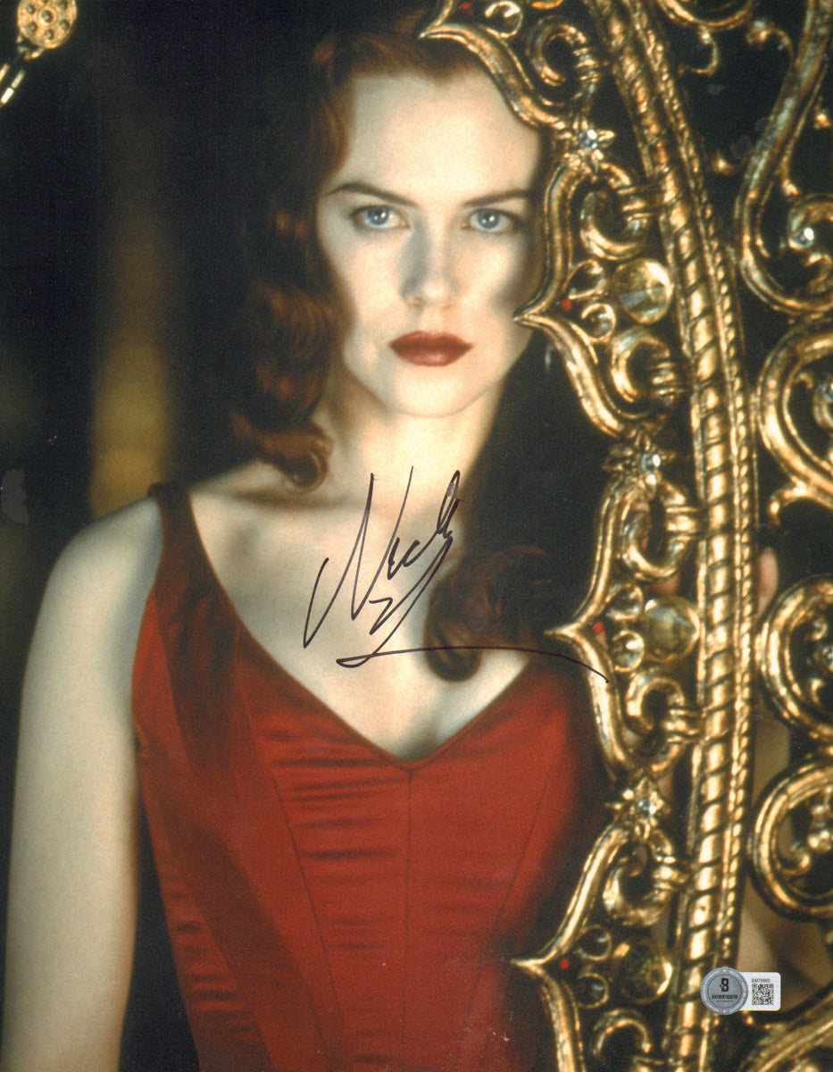 Nicole Kidman as Satine in Moulin Rouge! (Beckett) Signed 11x14 Photo ...