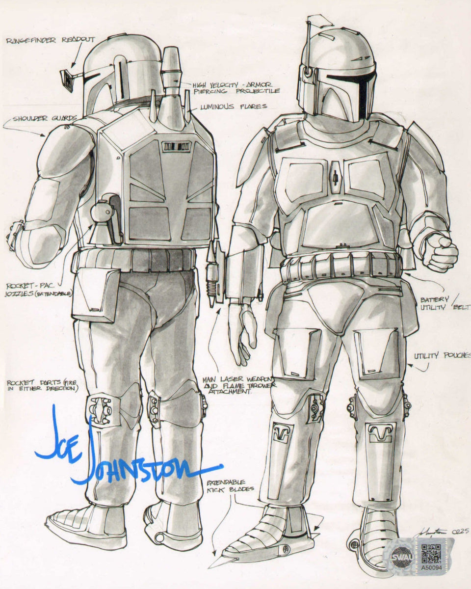 Boba Fett Prototype Costume Design from Star Wars: The Empire Strikes ...