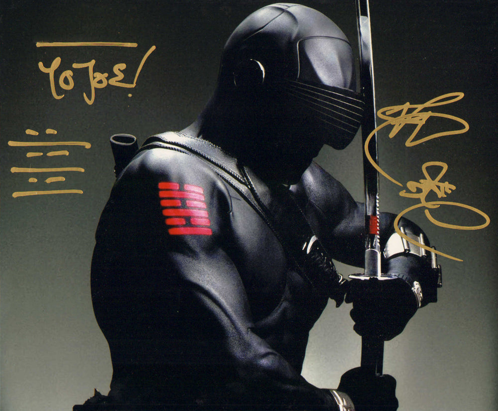 Ray Park as Snake Eyes in G.I. Joe: The Rise of Cobra Signed 8x10 Phot ...