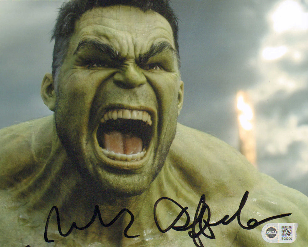 Mark Ruffalo as the Hulk in Thor Ragnorak (SWAU) Signed 8x10 Photo ...