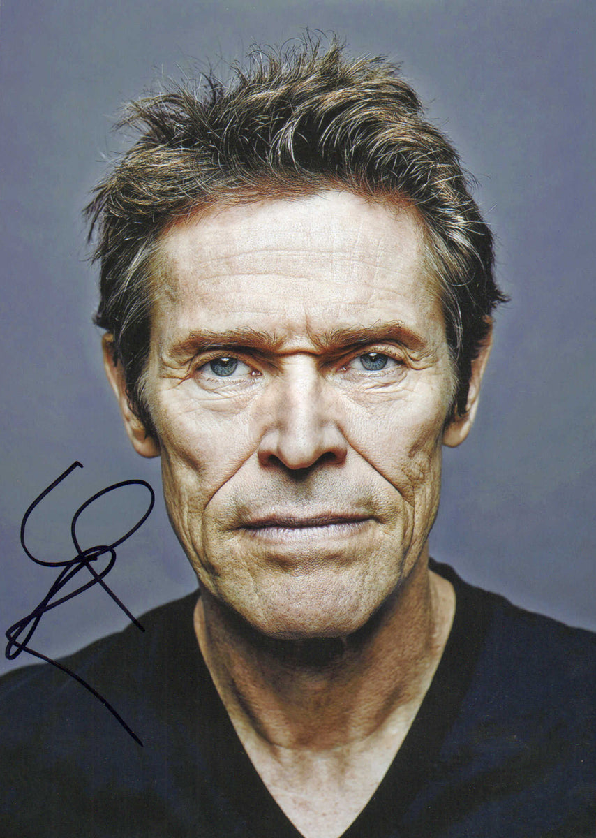 Willem Dafoe from Spider-Man, Poor Things, & Boondock Saints Signed 8x ...