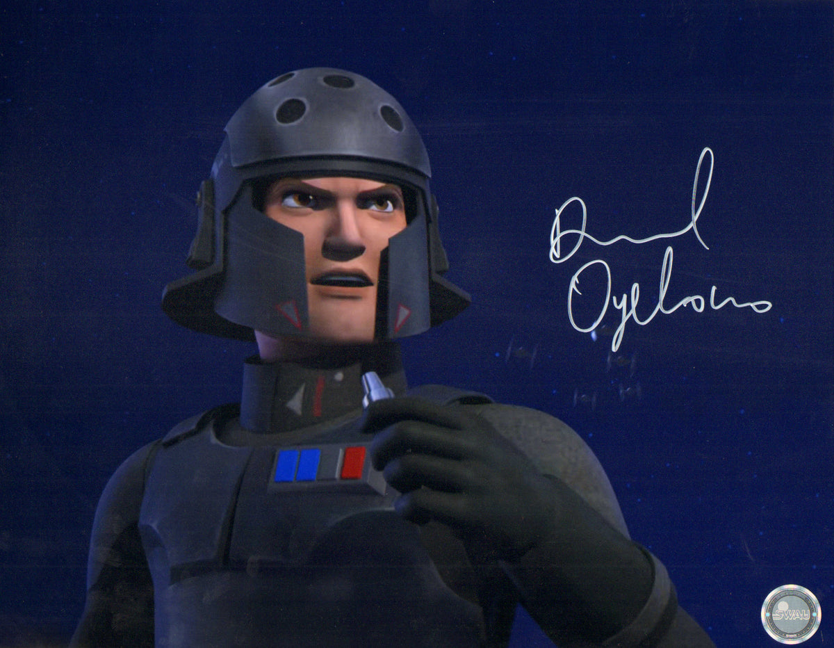 David Oyelowo as Agent Kallus in Star Wars: Rebels (SWAU) Signed 11x14 ...