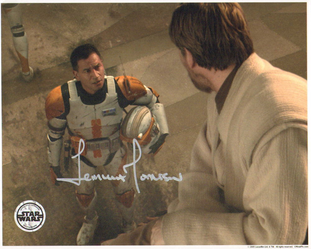 Temuera Morrison as Commander Cody in Star Wars Episode II: Attack of ...