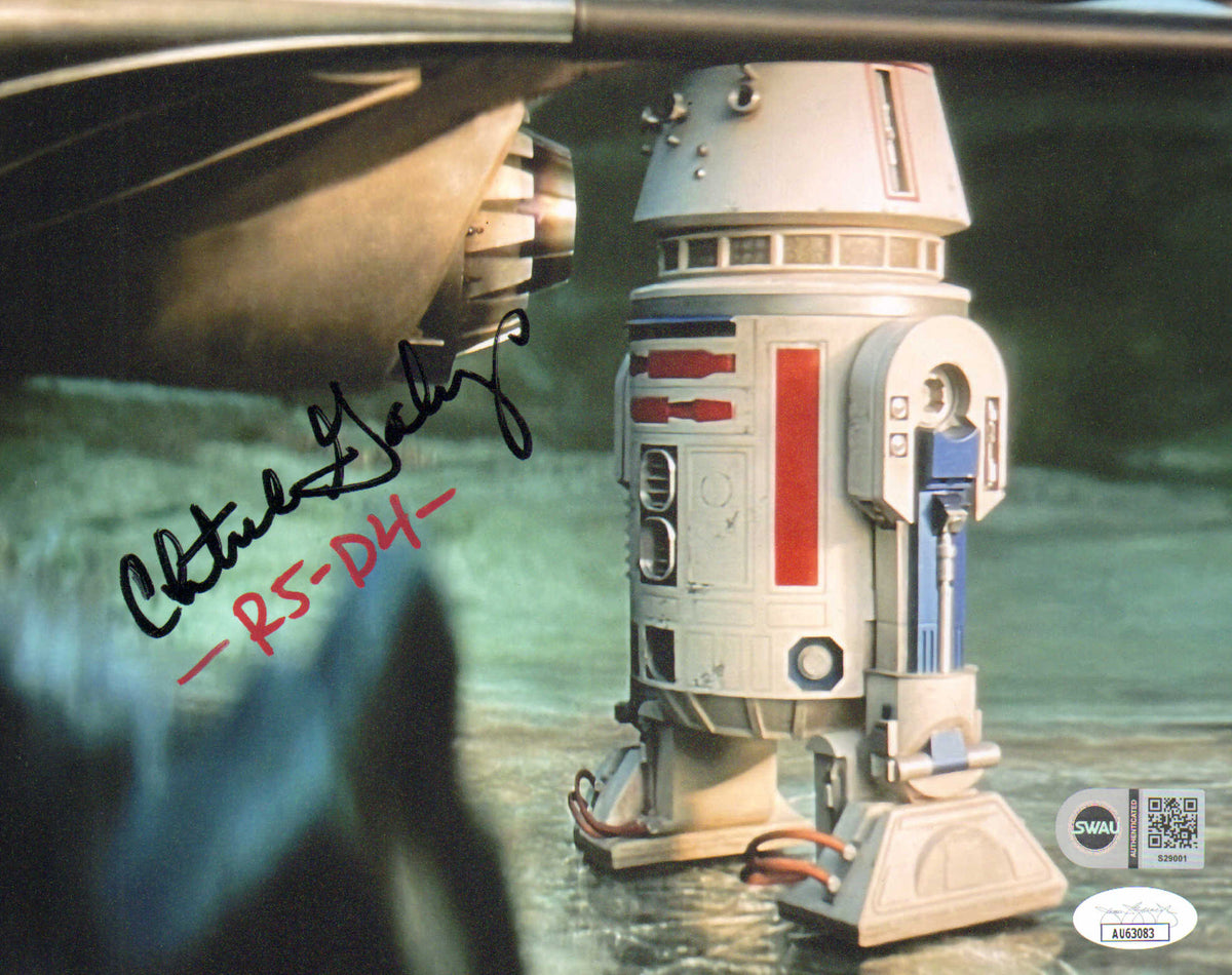 Christine Galey as R5-D4 in Star Wars: A New Hope (SWAU) Signed 8x10 P ...