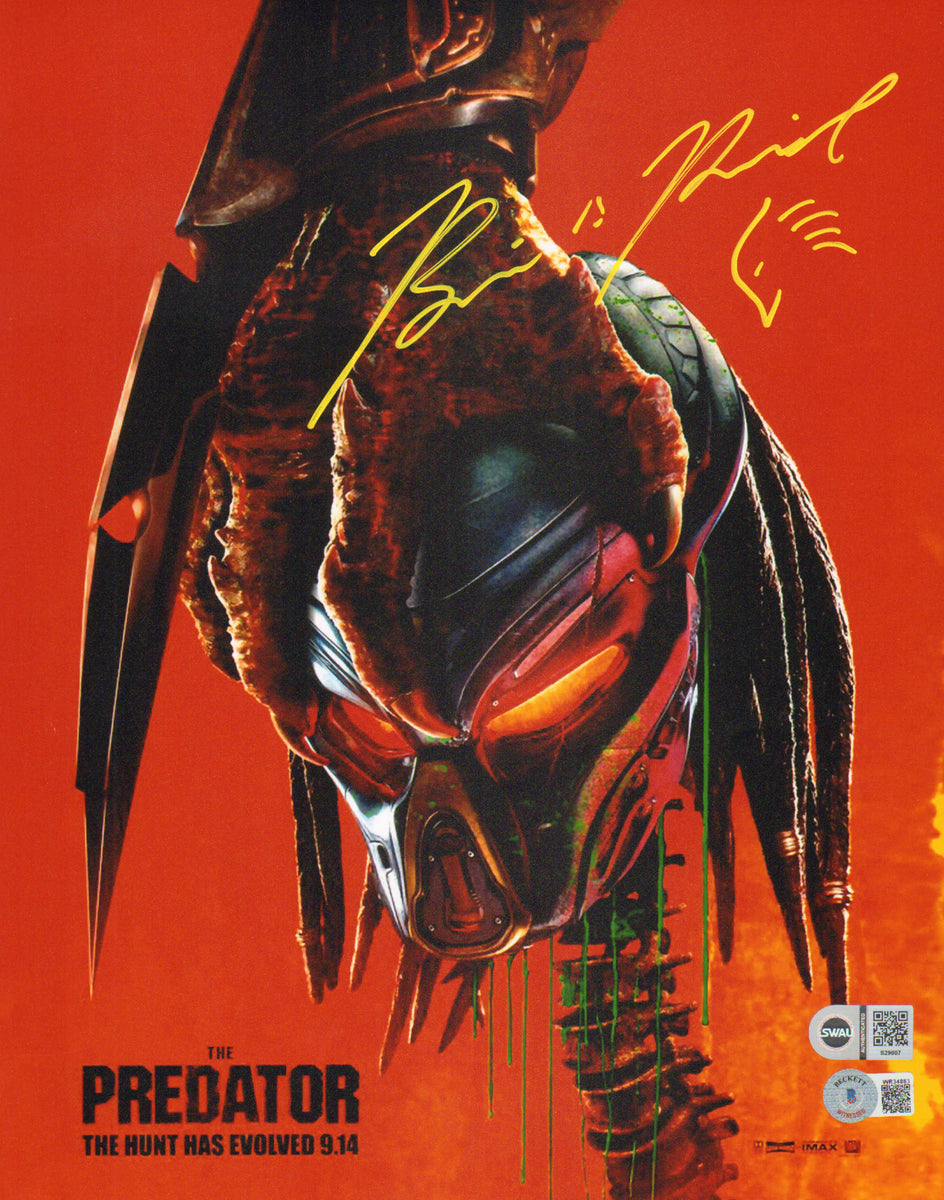 Brian A. Prince as The Predator in The Predator (SWAU) Signed 11x14 Mi ...