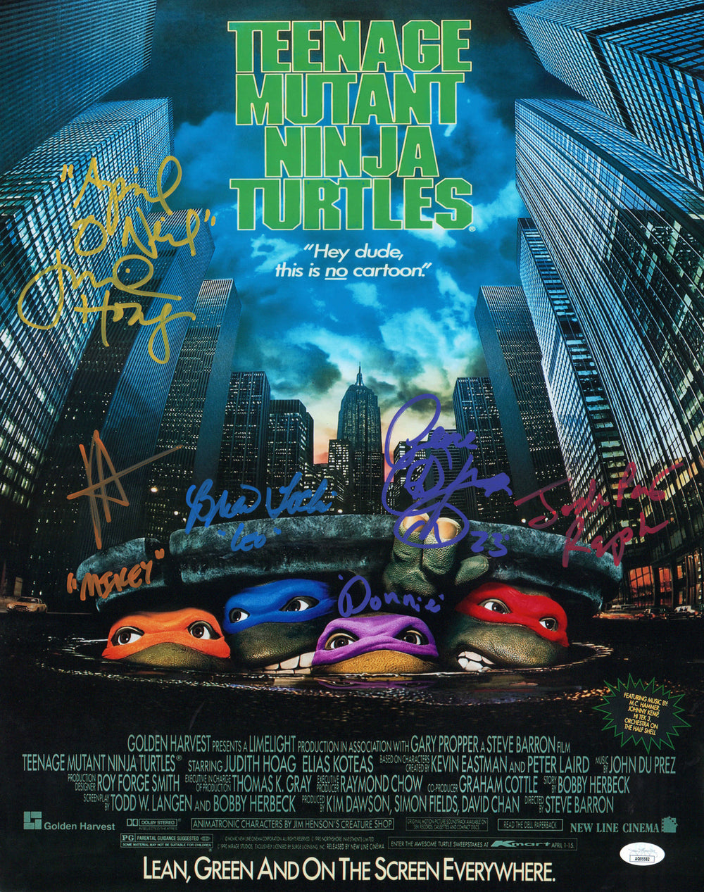 Teenage Mutant Ninja Turtles The Oranges Poster