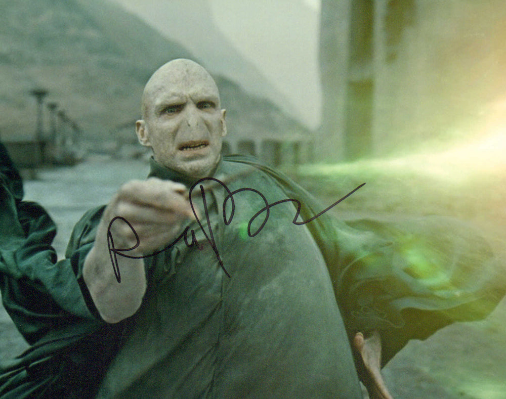Ralph Fiennes as Lord Voldemort in Harry Potter and The Deathly Hallow ...