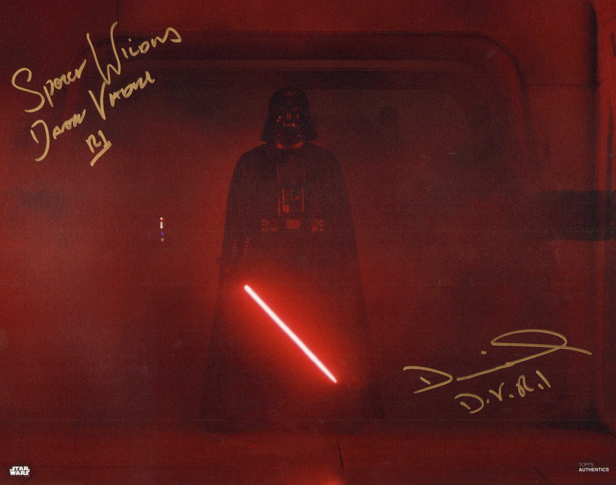 Spencer Wilding & Daniel Naprous as Darth Vader in Star Wars: Rogue On ...