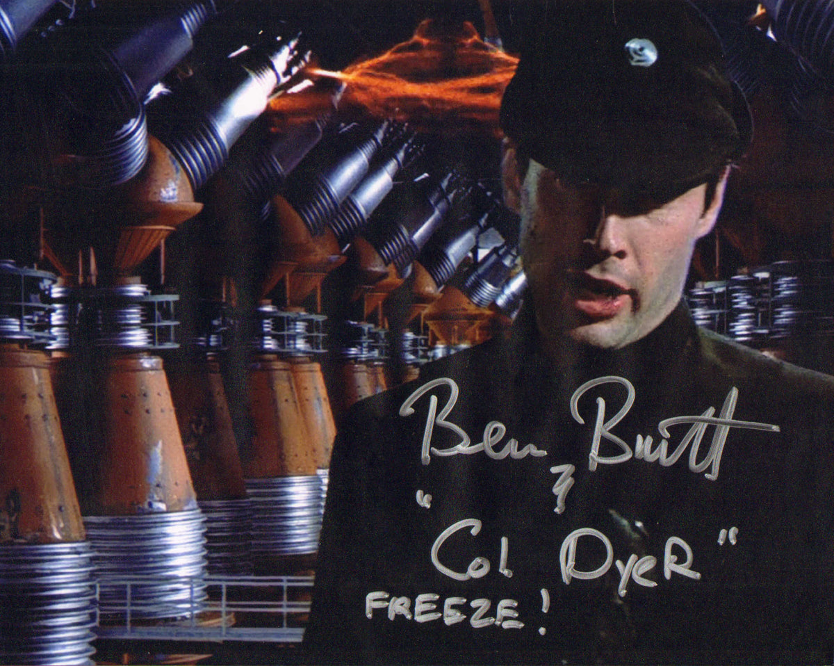 Ben Burtt as Colonel Dyer in Star Wars: Return of the Jedi Signed 8x10 ...
