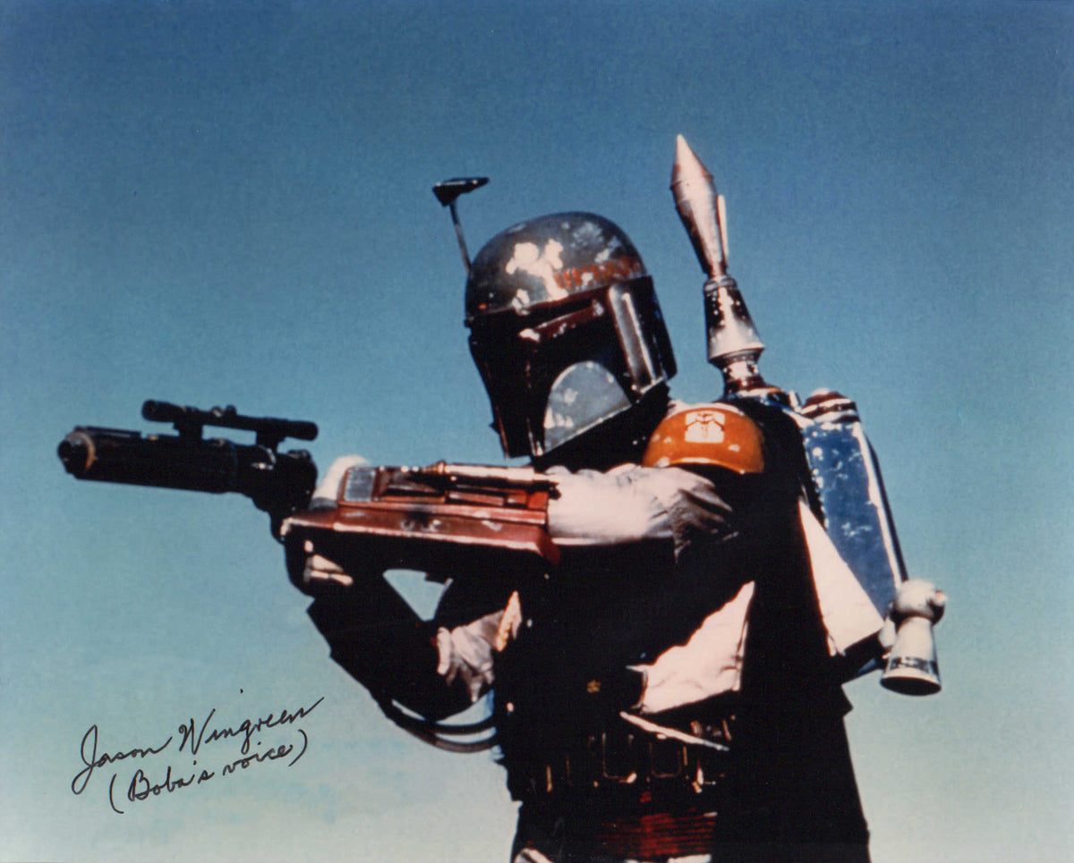 Jason Wingreen as Boba Fett in Star Wars: Return of the Jedi Signed 8x ...