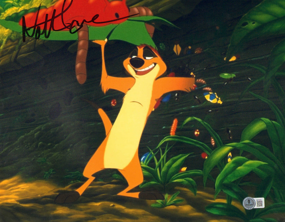 Nathan Lane as Timon in Disney's The Lion King (Beckett) Signed 11x14 ...