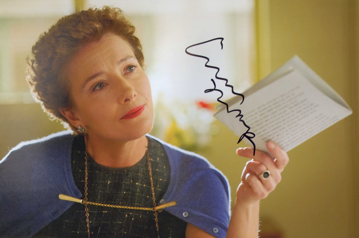 Emma Thompson as P. L. Travers in Saving Mr. Banks Signed 8x12 Photo ...
