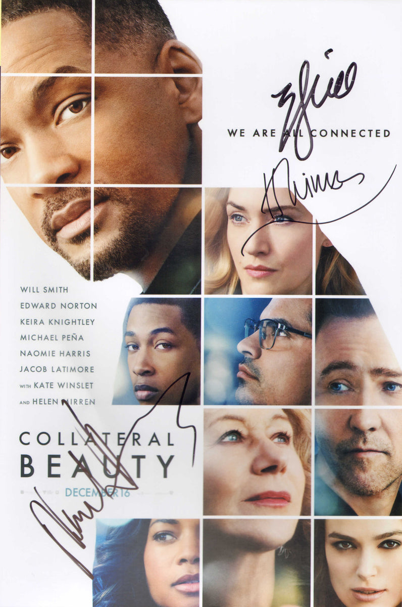 Will Smith as Howard Inlet, Hellen Mirren as Brigitte, & Naomie Harris ...