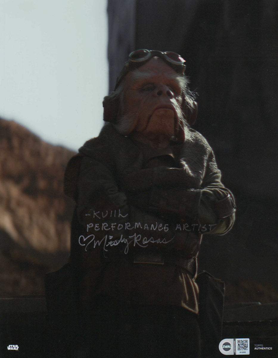 Misty Rosas as Kuiil in Star Wars: The Mandalorian (SWAU) Signed 11x14 ...