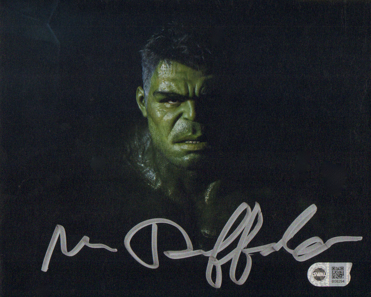 Mark Ruffalo as the Hulk in The Avengers (SWAU) Signed 8x10 Photo ...