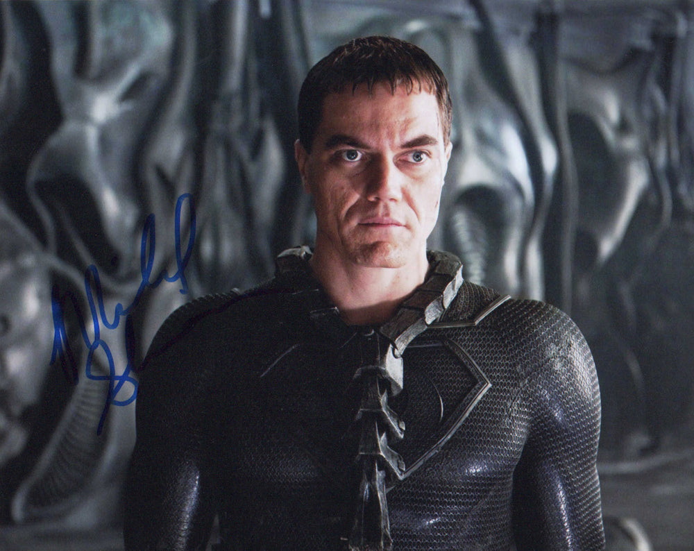 Michael Shannon as General Zod in Superman: Man of Steel Signed 8x10 P ...