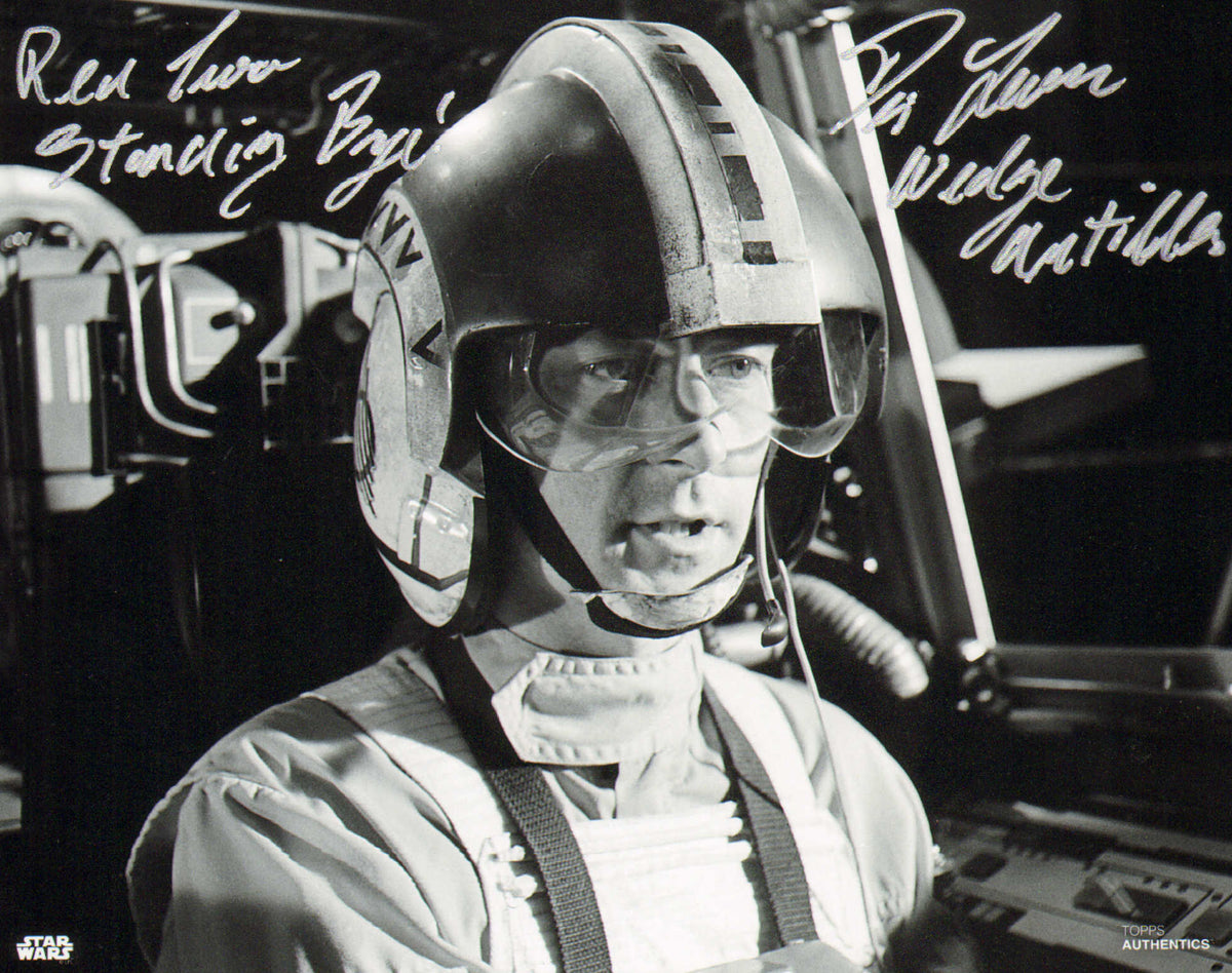 Denis Lawson as Wedge Antilles in Star Wars: A New Hope Signed 8x10 Ph ...