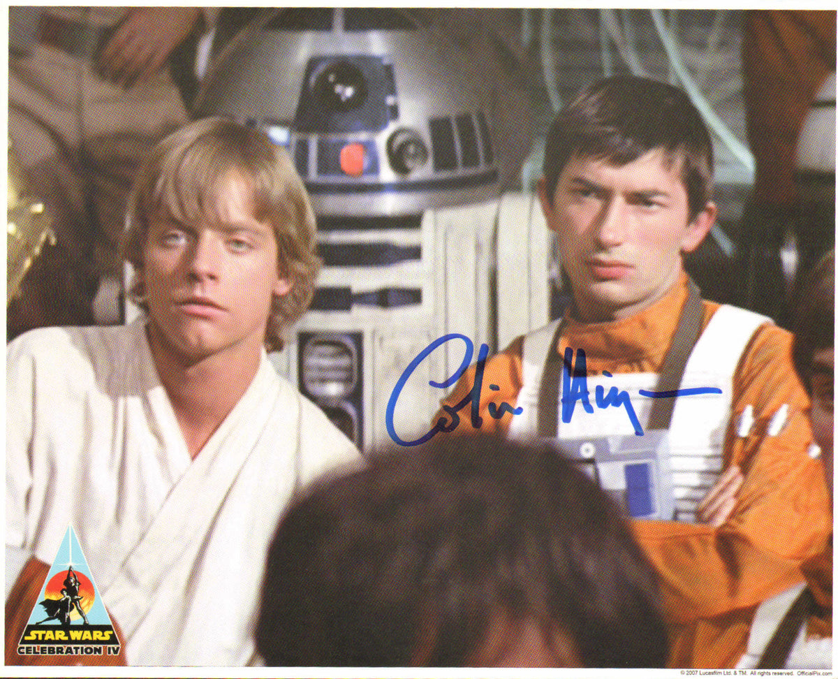 Colin Higgins as Wedge in Star Wars: A New Hope Signed 8x10 Photo ...
