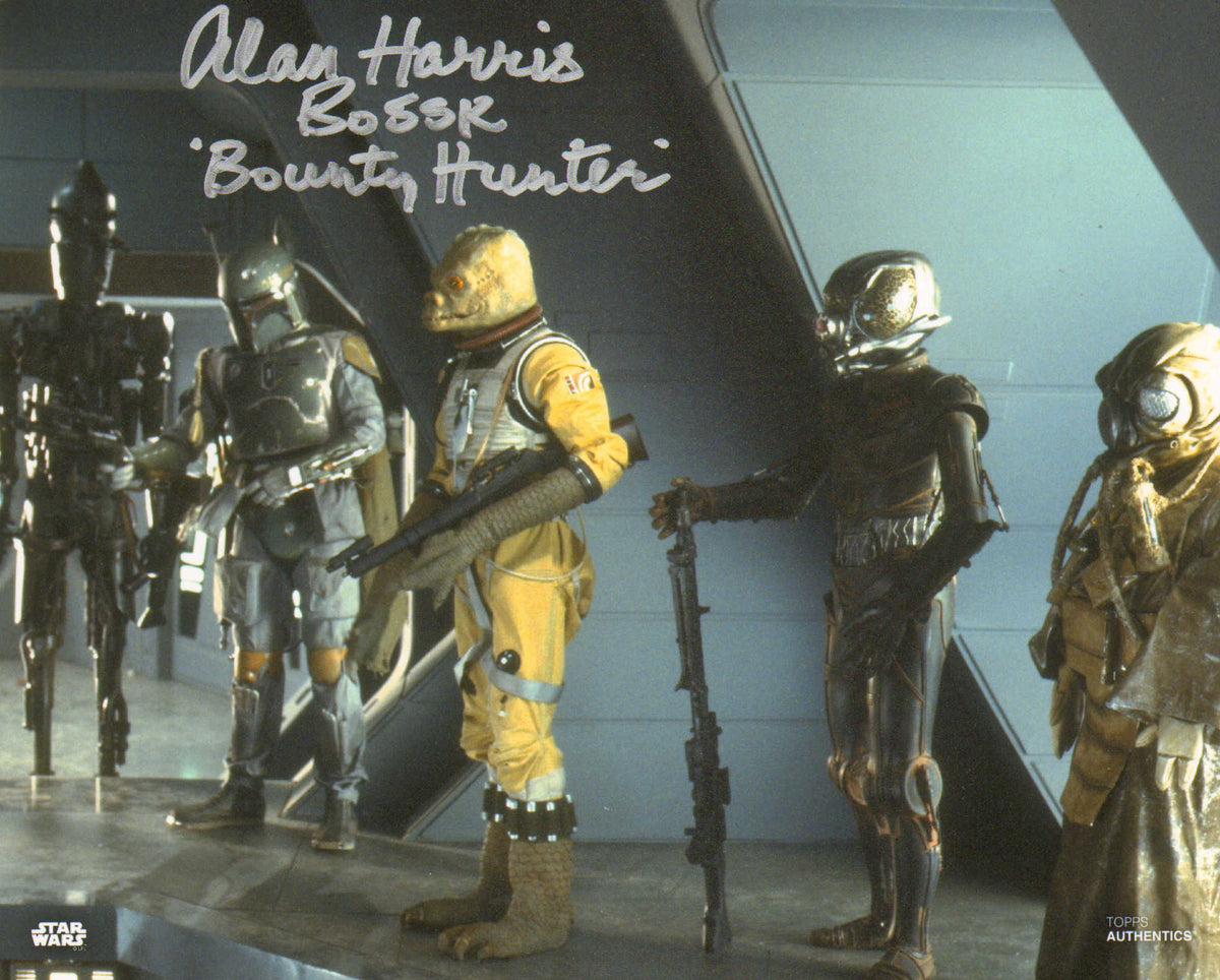 Alan Harris as Bossk Bounty Hunter in Star Wars: The Empire Strikes Ba ...