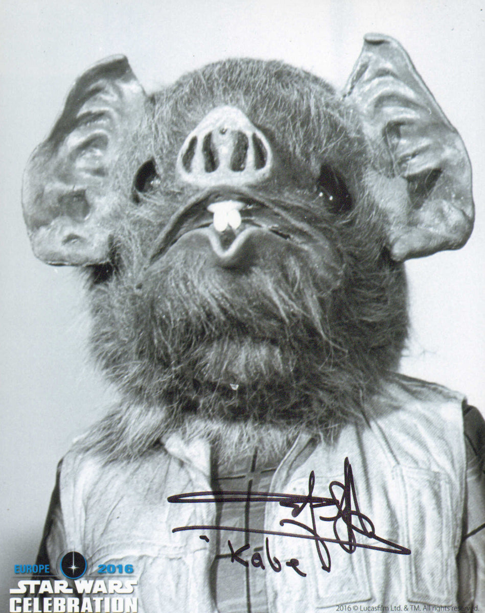 Rusty Goffe as Kabe in Star Wars: A New Hope (Official Pix Celebration ...
