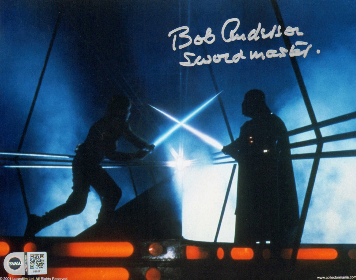 Bob Anderson as Darth Vader Swordmaster in Star Wars: The Empire Strik ...