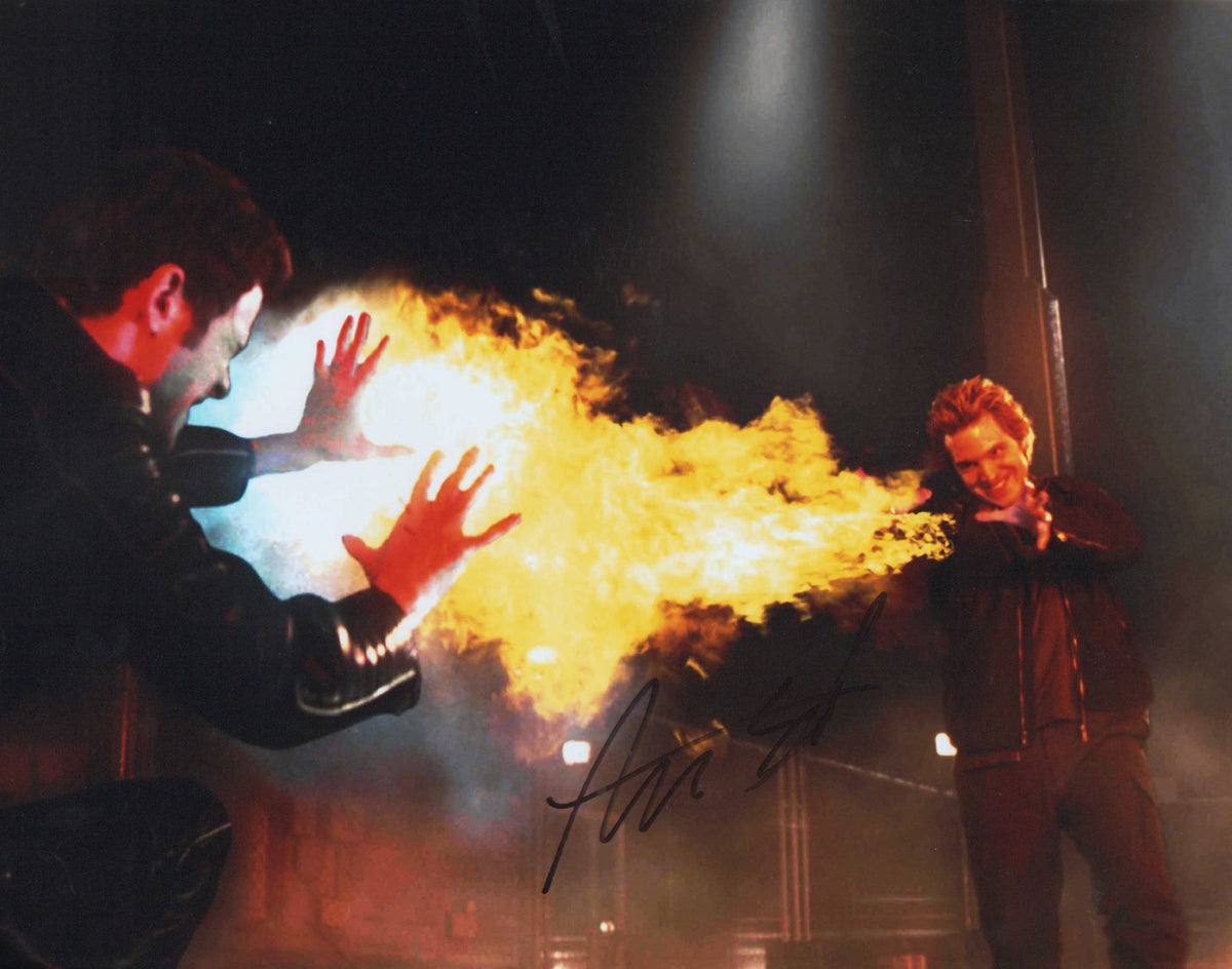 Aaron Stanford as Pyro in X2: X-Men United Signed 11x14 Photo – SWAU ...