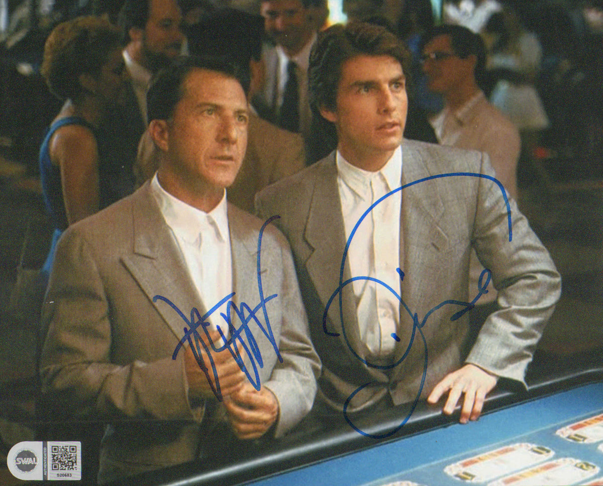 Tom Cruise as Charlie Babbitt & Dustin Hoffman as Ray Babbitt in Rain ...