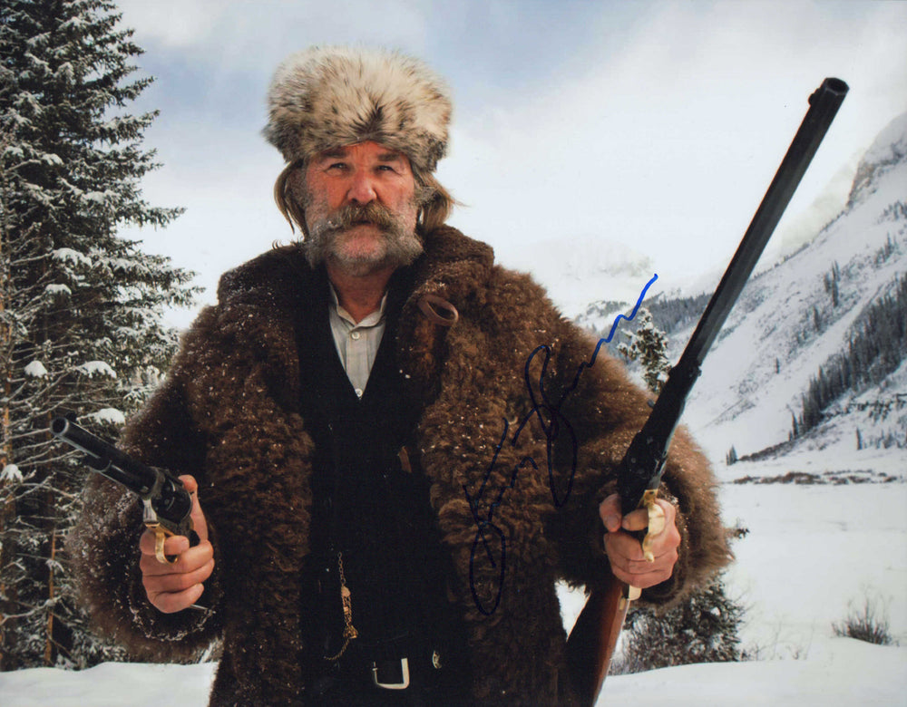 Kurt Russell as John The Hangman Ruth in Quentin Tarantino's The Hatef ...