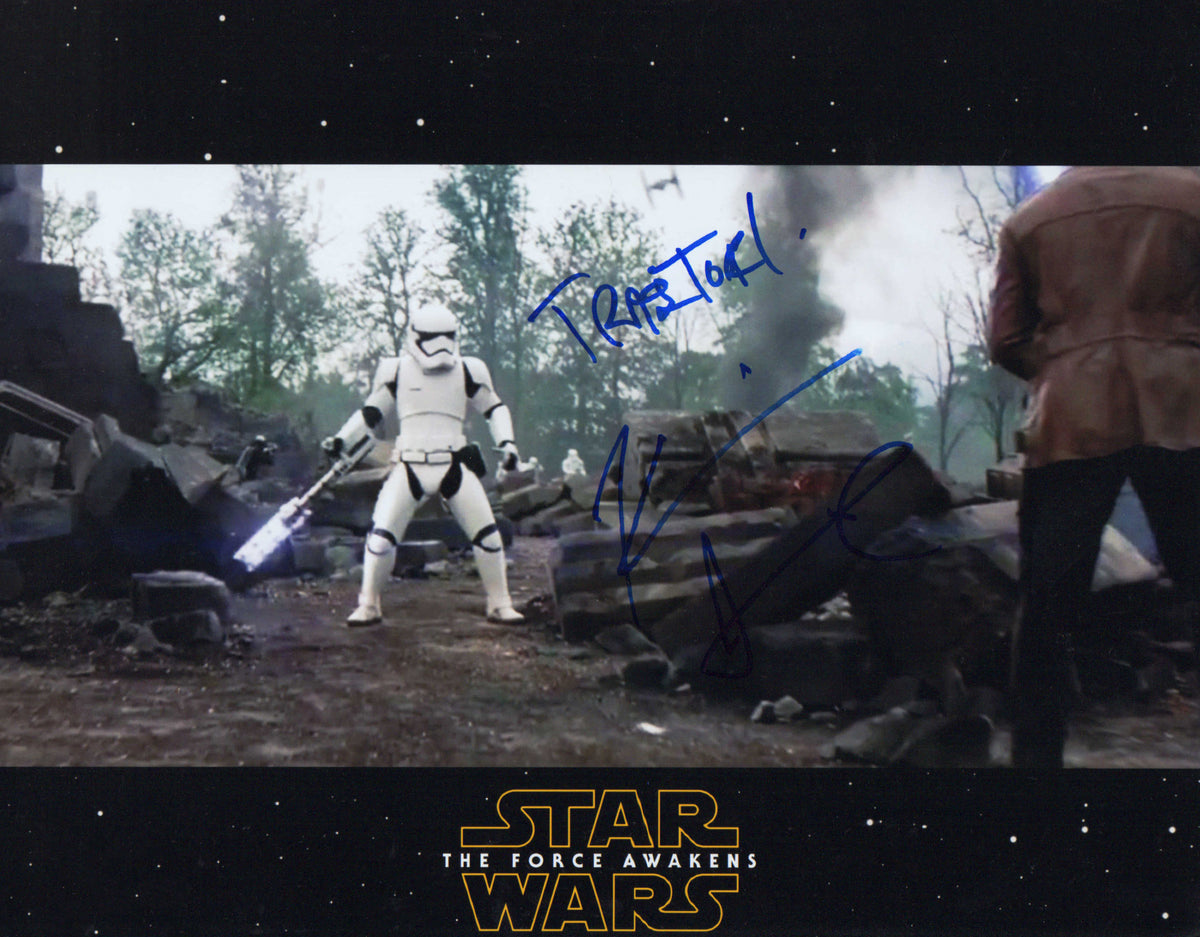 Kevin Smith as a Stormtrooper in Star Wars: The Force Awakens Signed 1 ...