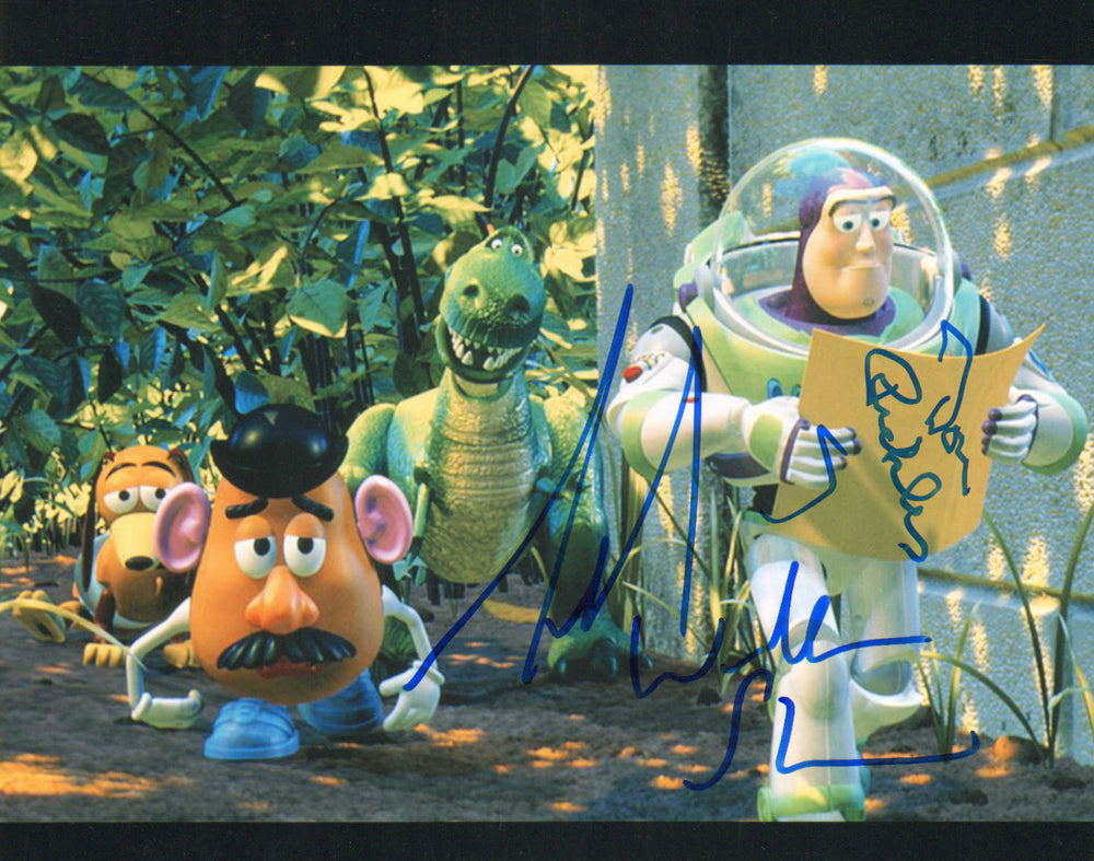 Tim Allen as Buzz Lightyear, Don Rickles as Mr. Potato Head, & Wallace ...