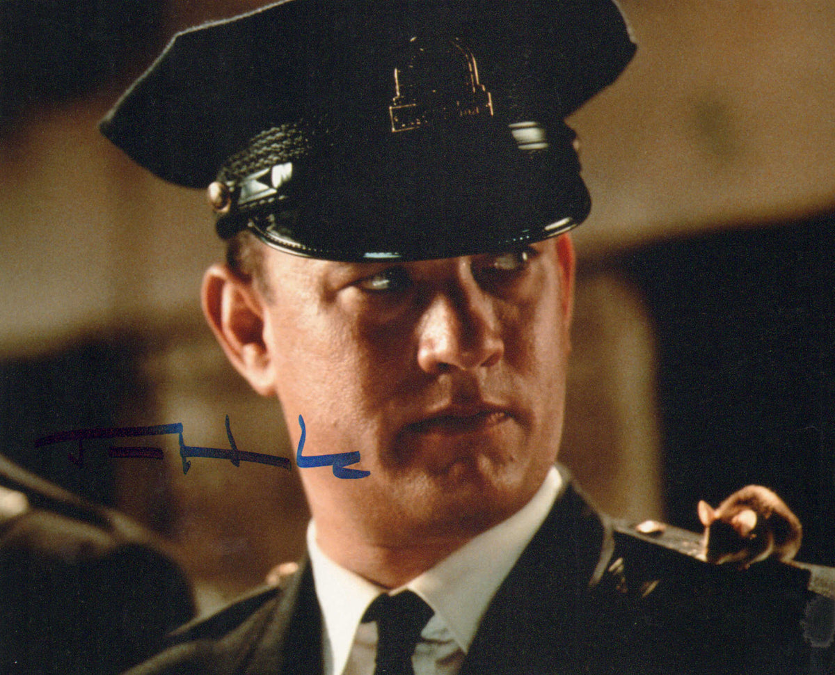Tom Hanks as Paul Edgecomb in The Green Mile Signed 8x10 Photo – SWAU ...