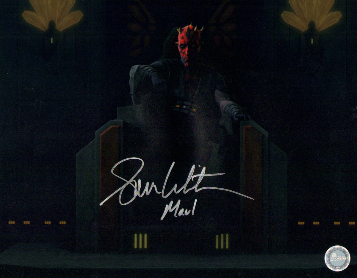 Sam Witwer as Darth Maul in Star Wars: The Clone Wars (SWAU) Signed 11 ...
