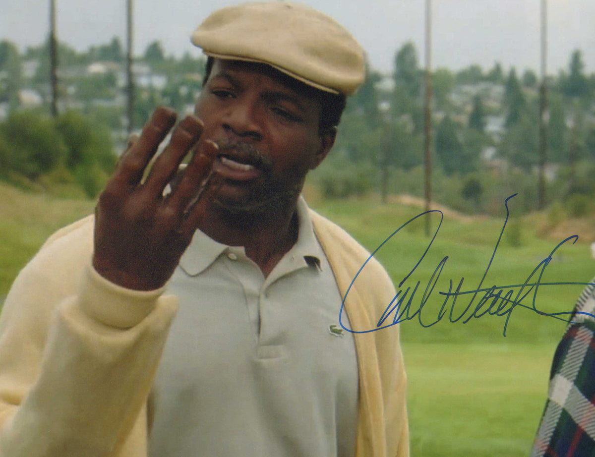Carl Weathers as Chubbs Peterson in Happy Gilmore Signed 11x14 Photo ...