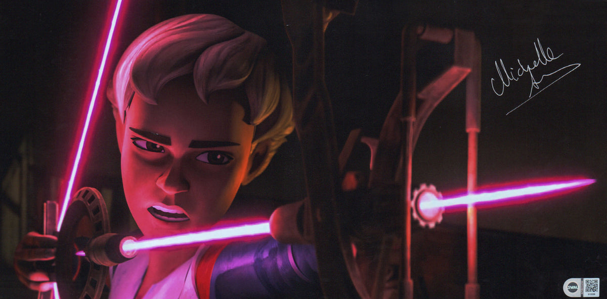 Michelle Ang as Omega in Star Wars: The Bad Batch (SWAU) Signed 10x20 ...