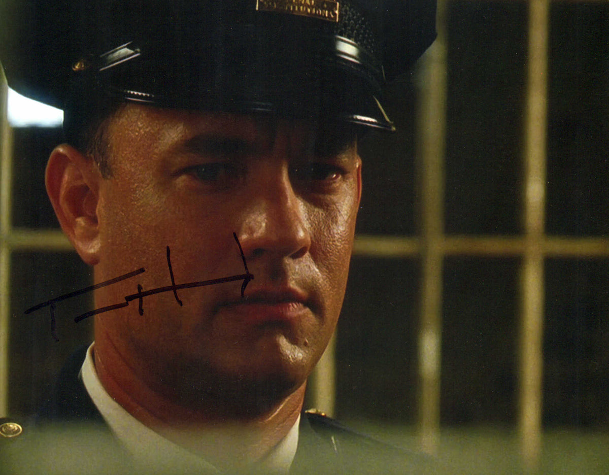 Tom Hanks as Paul Edgecomb in The Green Mile Signed 8x10 Photo – SWAU ...