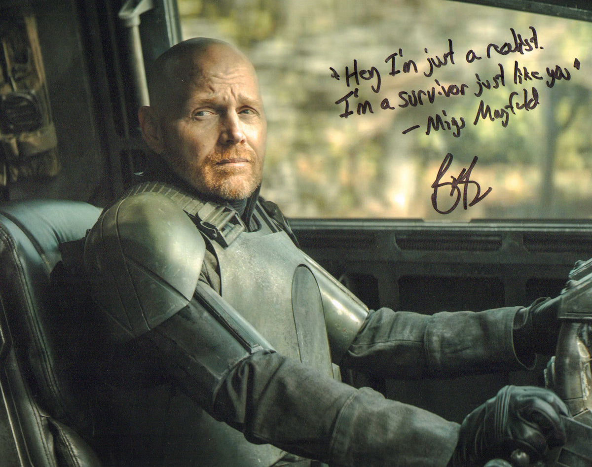 Bill Burr as Migs Mayfield in Star Wars: The Mandalorian Signed 11x14 ...