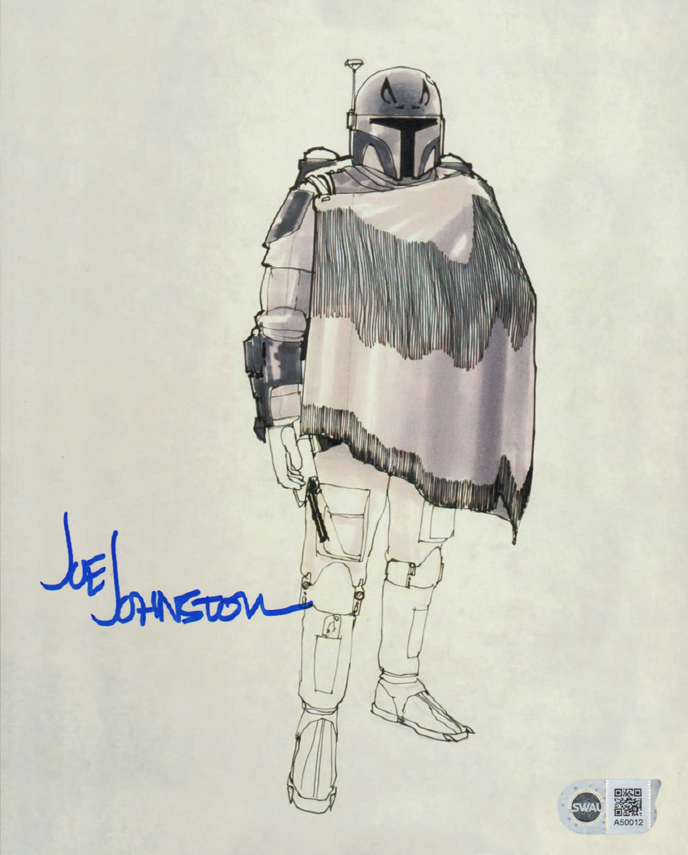Boba Fett White Prototype Costume Armor Design from Star Wars: The Emp ...