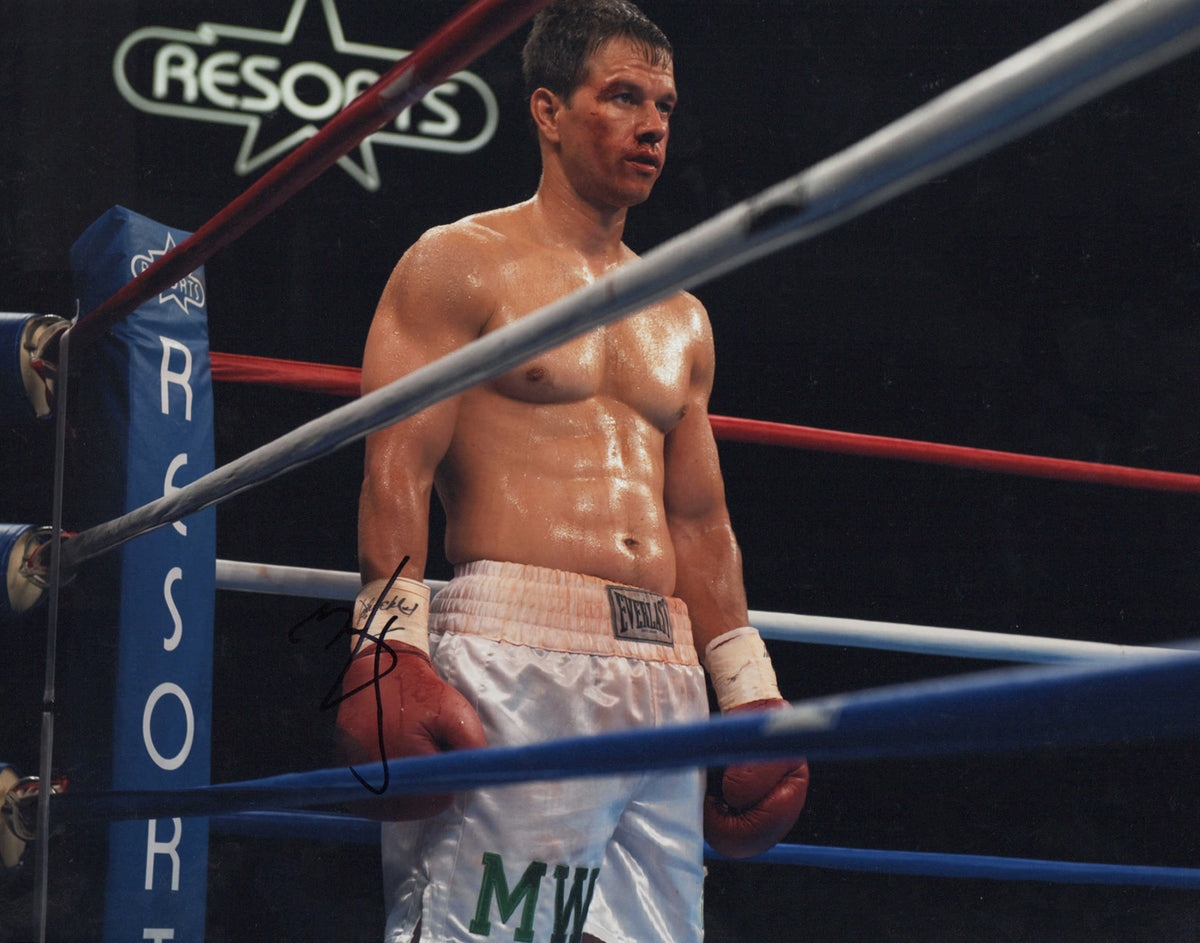 Mark Wahlberg as Micky Ward in The Fighter Signed 11x14 Photo – SWAU ...