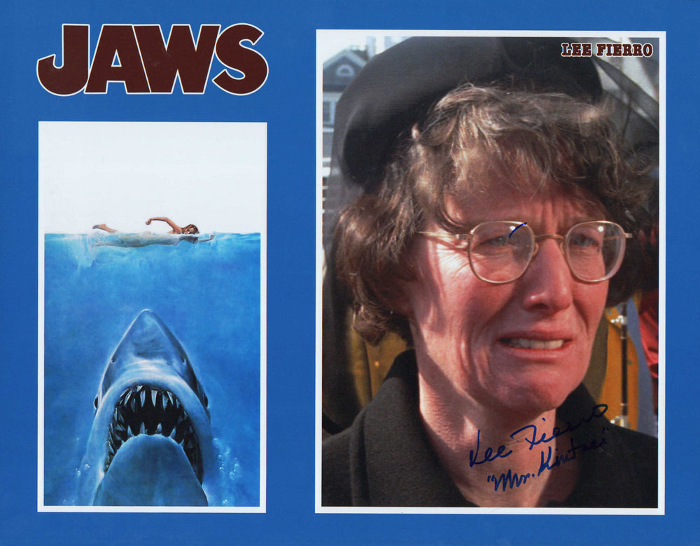 Lee Fierro as Mrs. Kintner in Jaws Signed 11x14 Photo – SWAU Auction