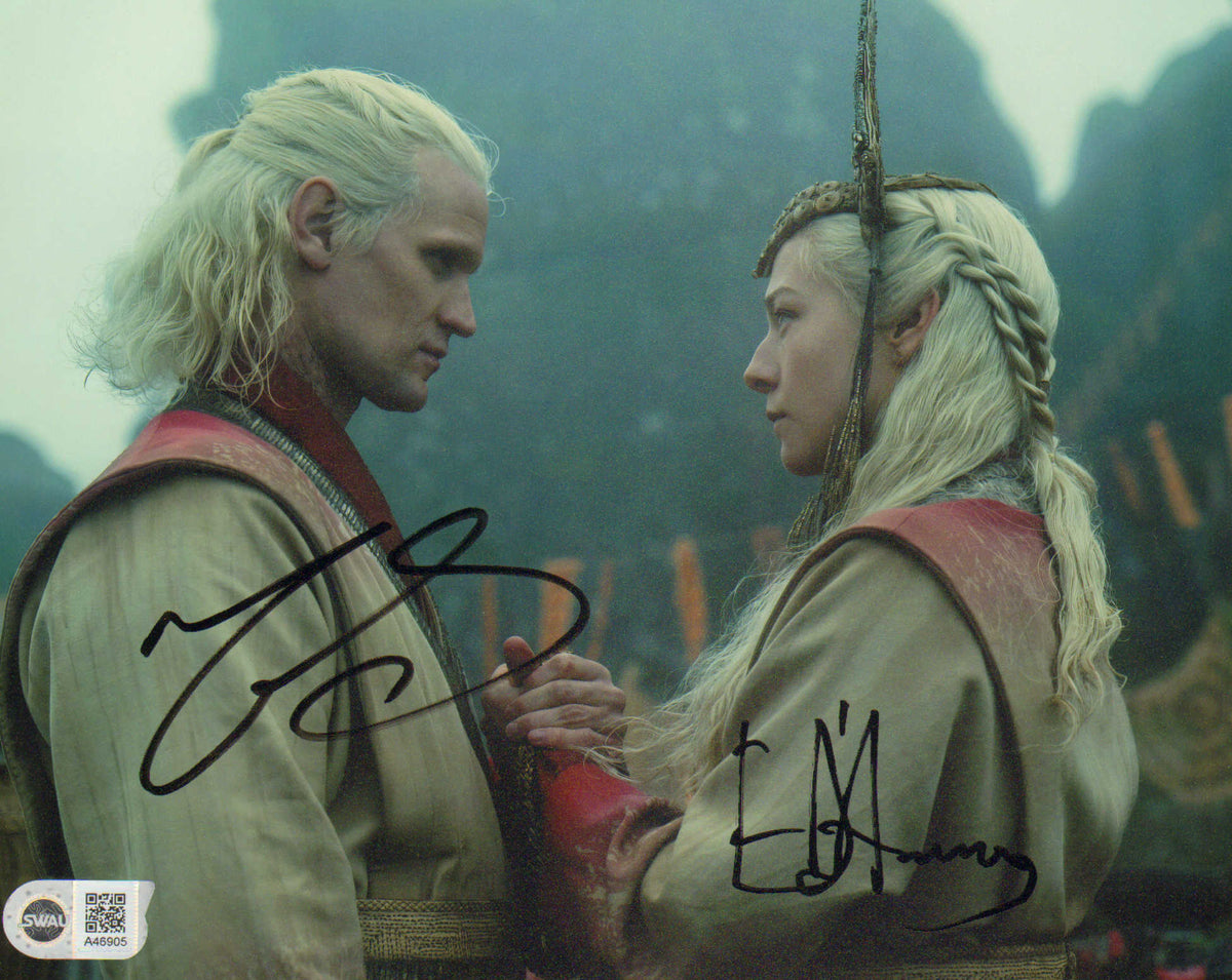 Matt Smith as Daemon Targaryen & Emma D’Arcy as Princess Rhaenyra Targ ...