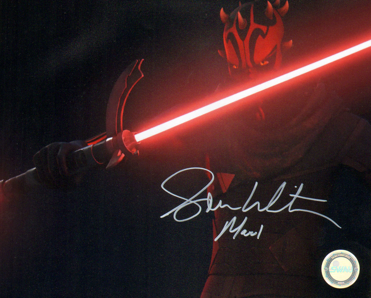 Sam Witwer as Darth Maul in Star Wars: The Clone Wars (SWAU) Signed 8x ...